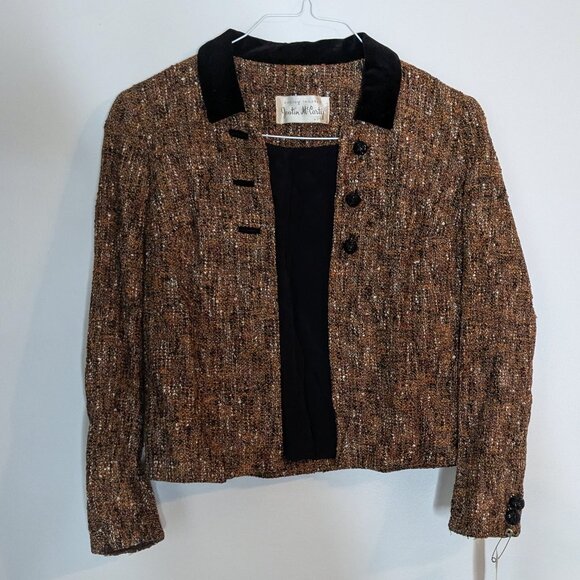 justin mccarty | Jackets & Coats | Vintage 5s 60s Justin Mccarty Tweed ...
